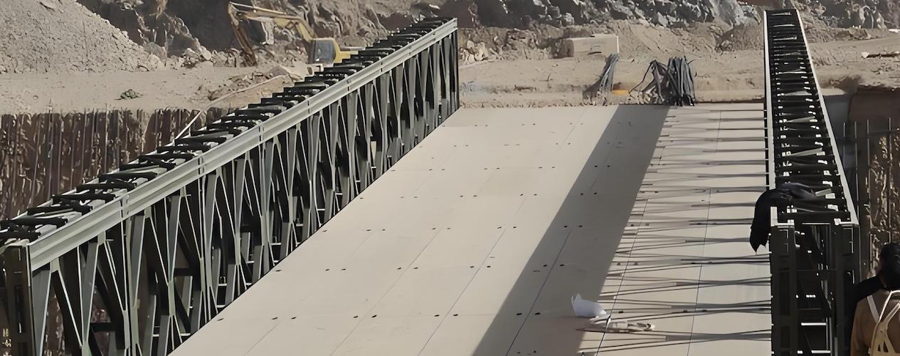 What materials are Modular Bailey bridges made from?, China ...