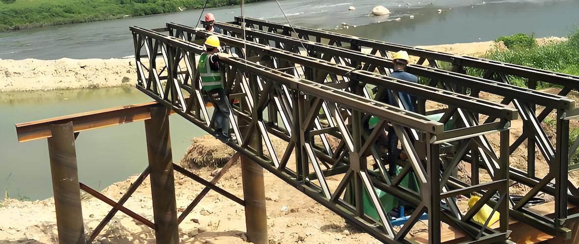How do modular steel bridges perform in extreme weather conditions ...