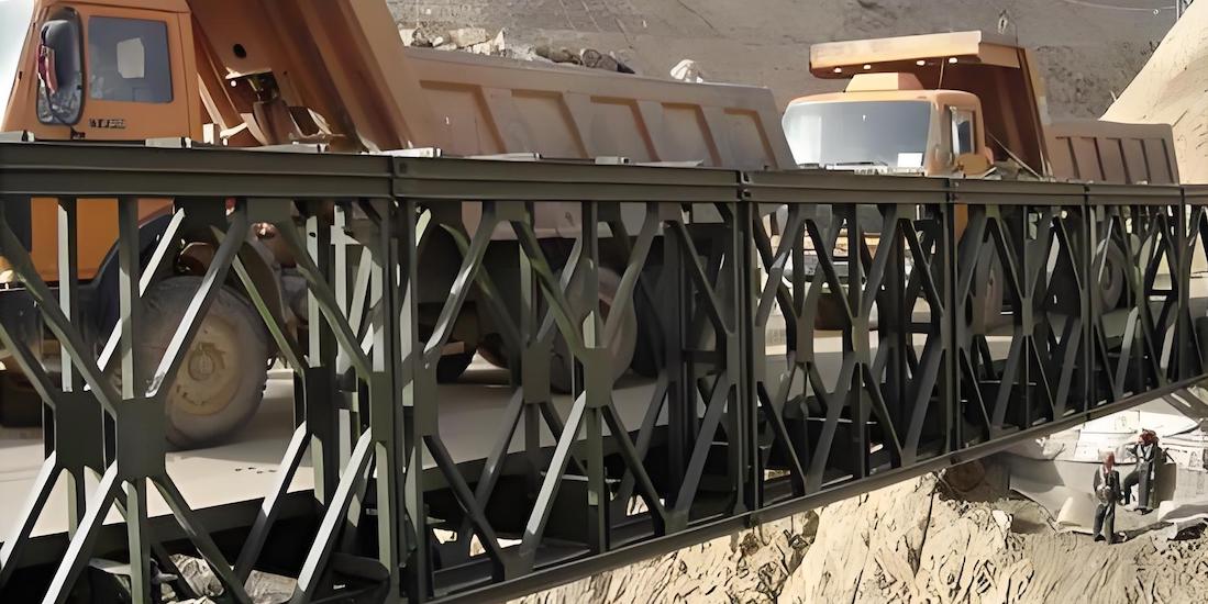 What are the typical dimensions and weight of standard Bailey bridge ...