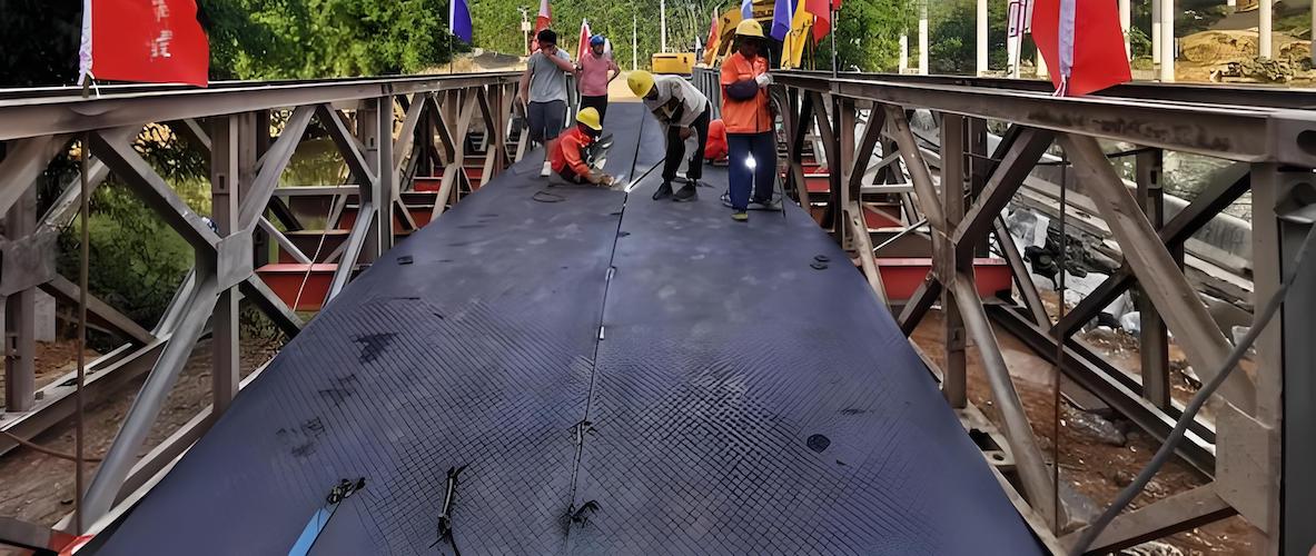 How are temporary emergency bridges constructed?, China Manufacturers ...