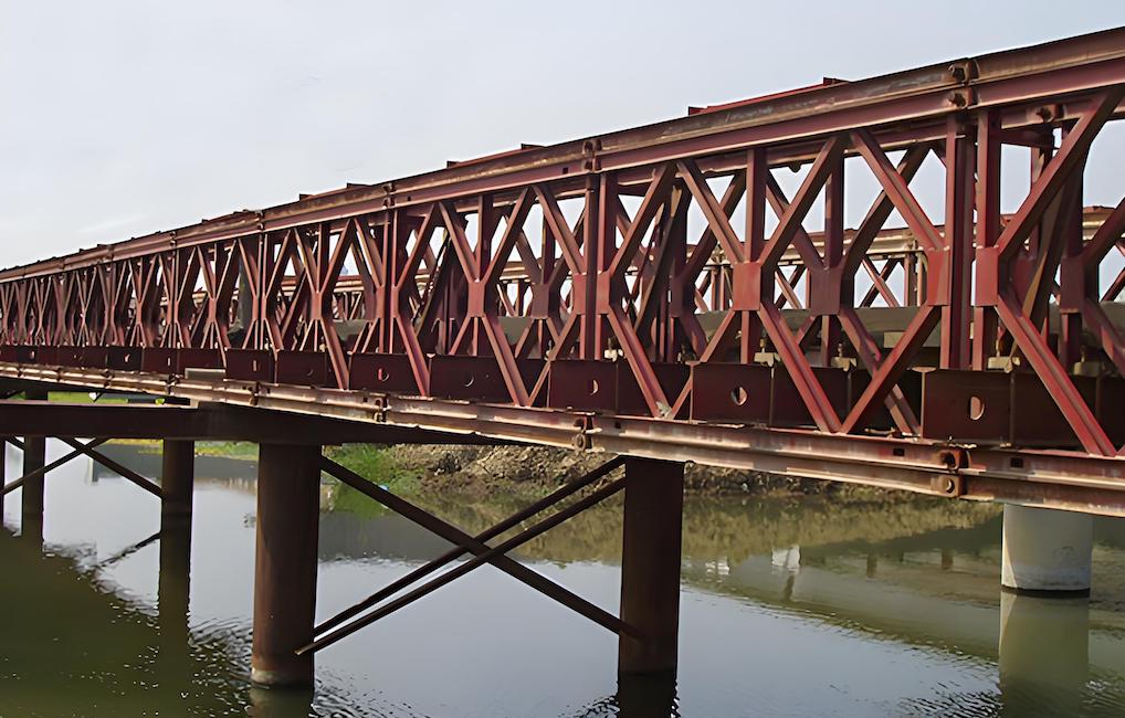 What are the primary materials used in modular bridge construction ...