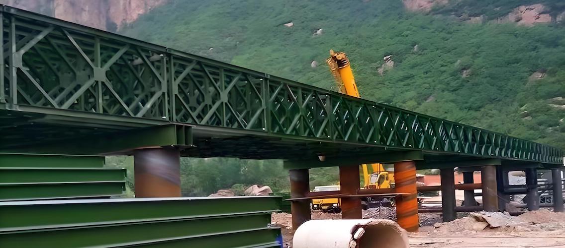 What types of materials are used in the construction of Modular Bailey Bridges?, China ...